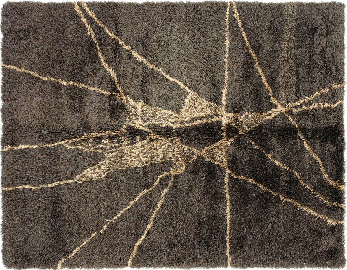 Vintage Turkish Shag Rug - 6' x 7'10" — Nalbandian