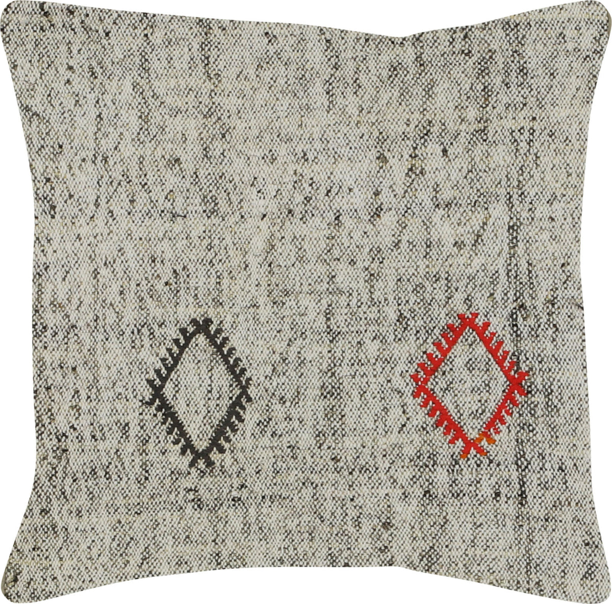 Vintage Turkish Rag Pillow - 20" x 20" — Nalbandian